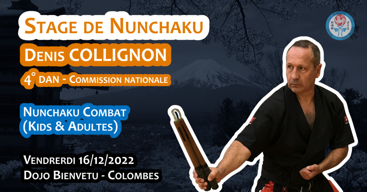 Stage avec Denis Collignon le 16-12-2022 - Karate Club Colombes